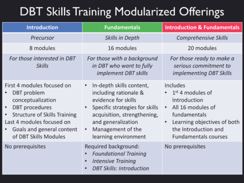 Prepare for DBT Certification - Behavioral Tech Institute