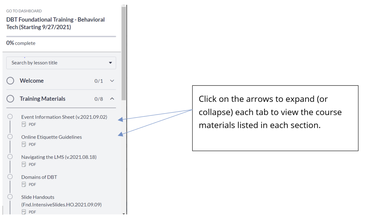 Learning Management System - Behavioral Tech Institute