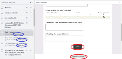 Learning Management System - Behavioral Tech Institute